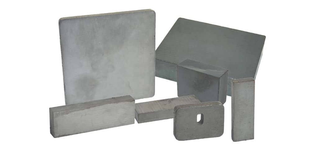 Strontium Ferrite Ceramic Block Magnets | Magnets Australia
