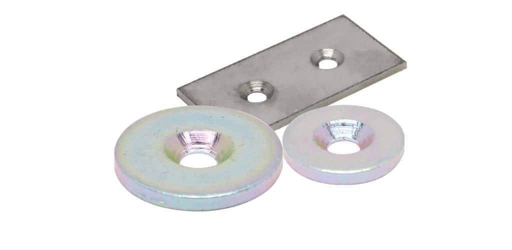 Non-Magnetic Keeper Plates and Washers