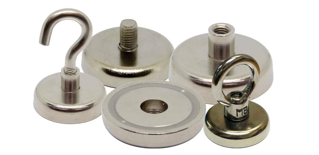Round Pot/Cap Magnets for Strong Magnetic Solutions