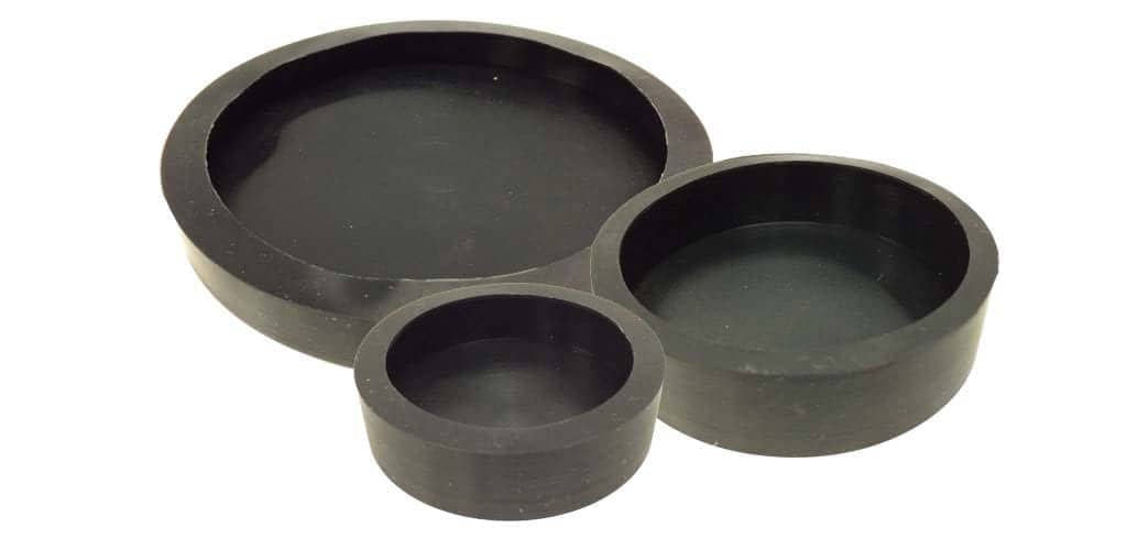 Rubber Cap Covers For Pot Magnets - Non-Abrasive | Magnets Australia